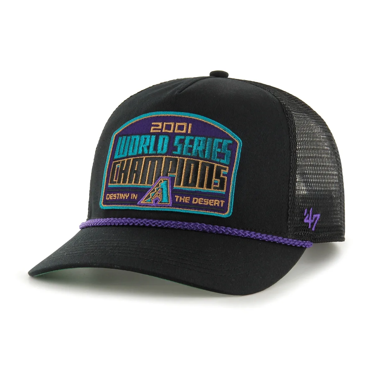 ARIZONA DIAMONDBACKS COOPERSTOWN WORLD SERIES CHAMP PATCH '47 HITCH ...
