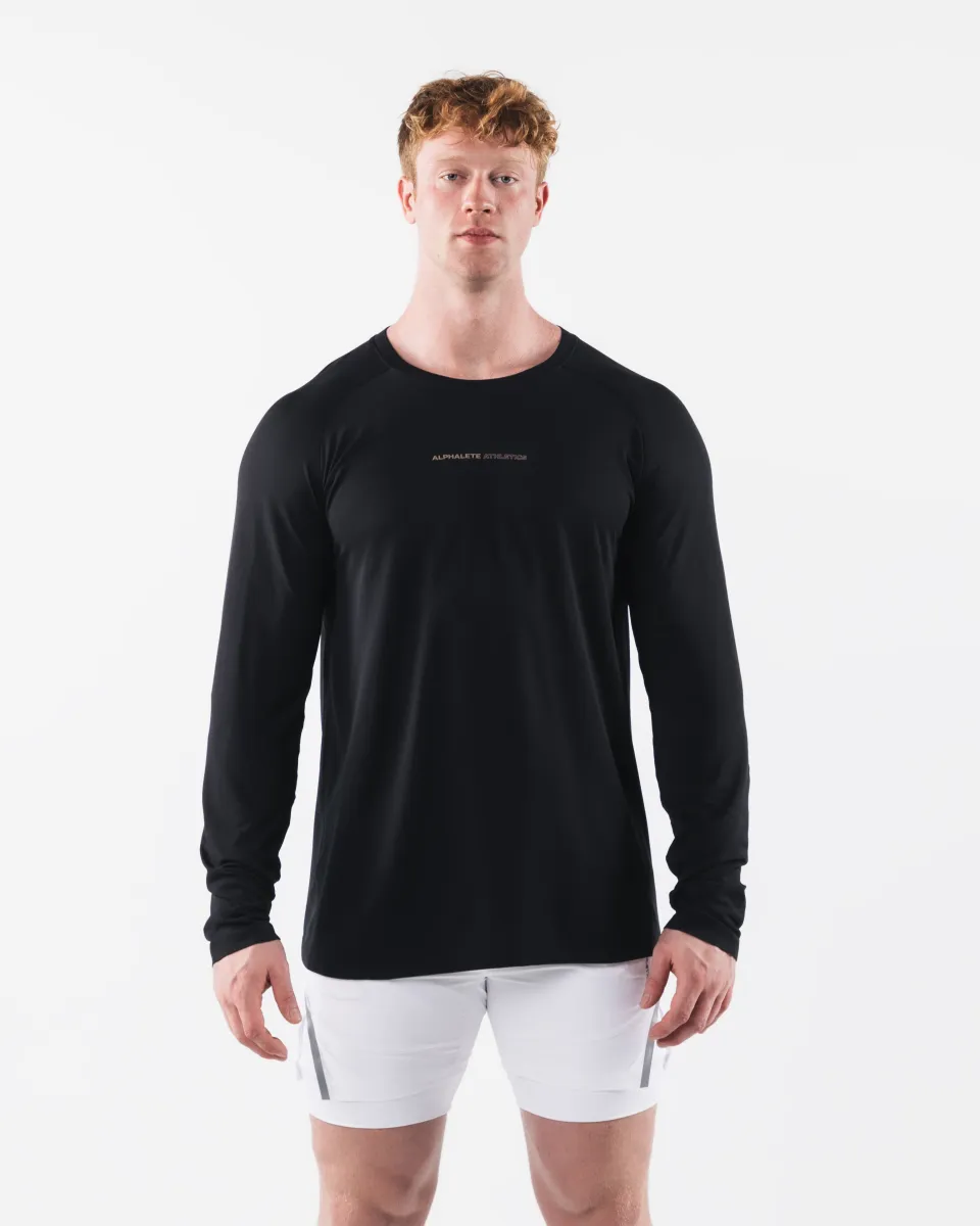 AA Airtech LS Tee - Black | Parallel