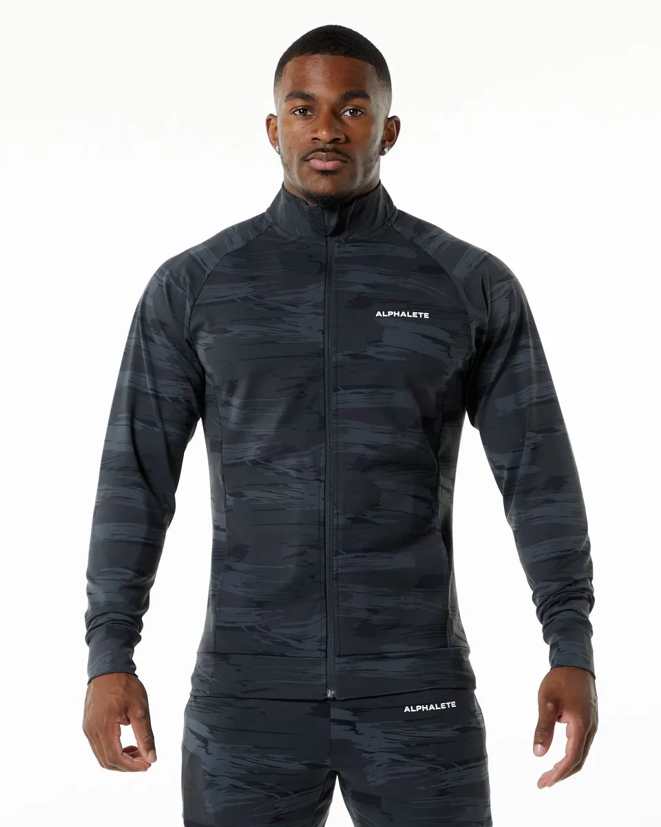Trace Jacket - Black Canvas Camo | Parallel