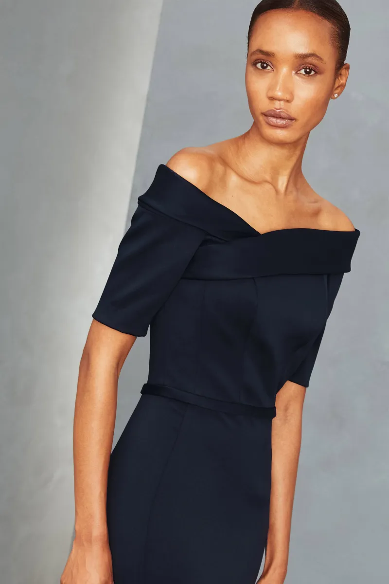 P354P - Portrait Collar Gown | Parallel