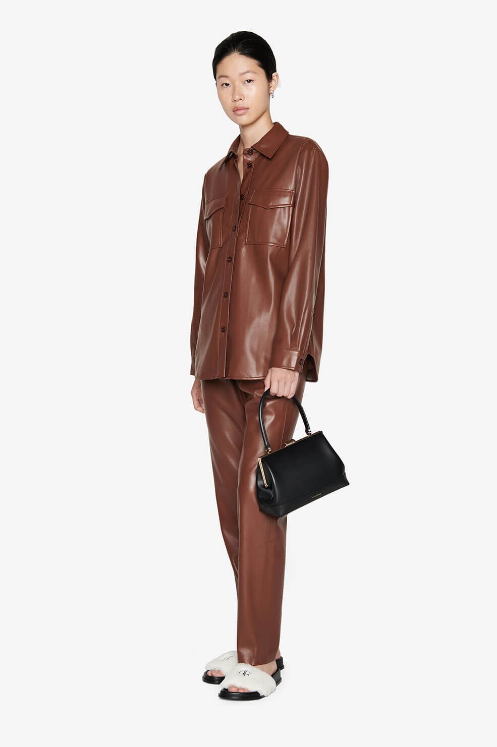 Colton Track Pant - Brown | Parallel