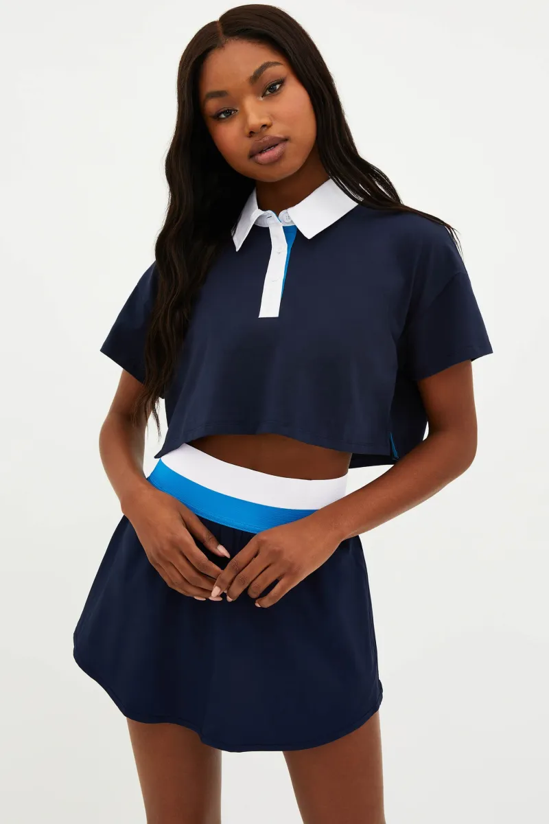 Willa Top Marine Navy | Parallel