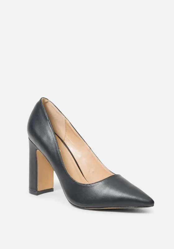 Ariel Block Heel Pumps | Parallel