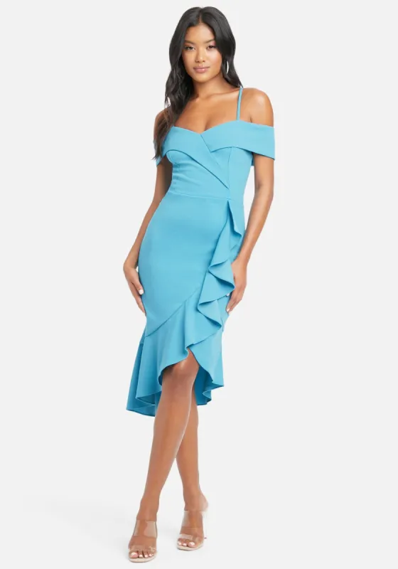 Cascade Ruffle Flounce Dress | Parallel