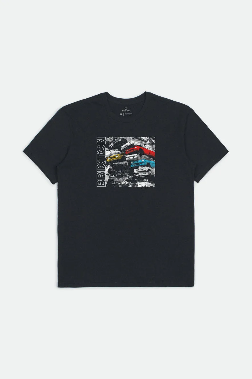 Graveyard S/S Tailored Tee - Black | Parallel