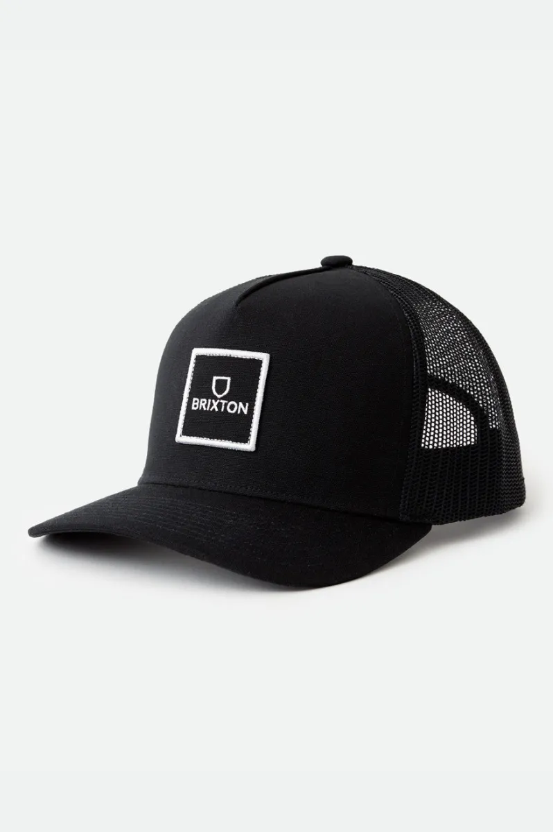 Alpha Block Netplus Trucker Hat - Black | Parallel