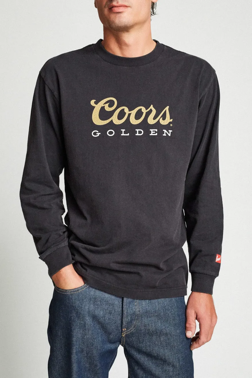 Golden II L/S Standard Tee - Black | Parallel