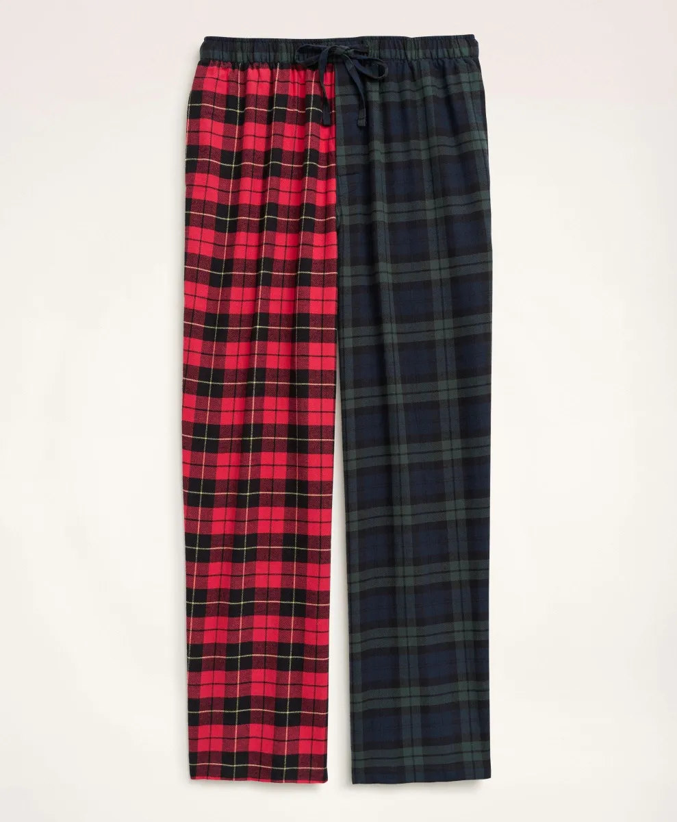 Cotton Flannel Fun Tartan Lounge Pants | Parallel