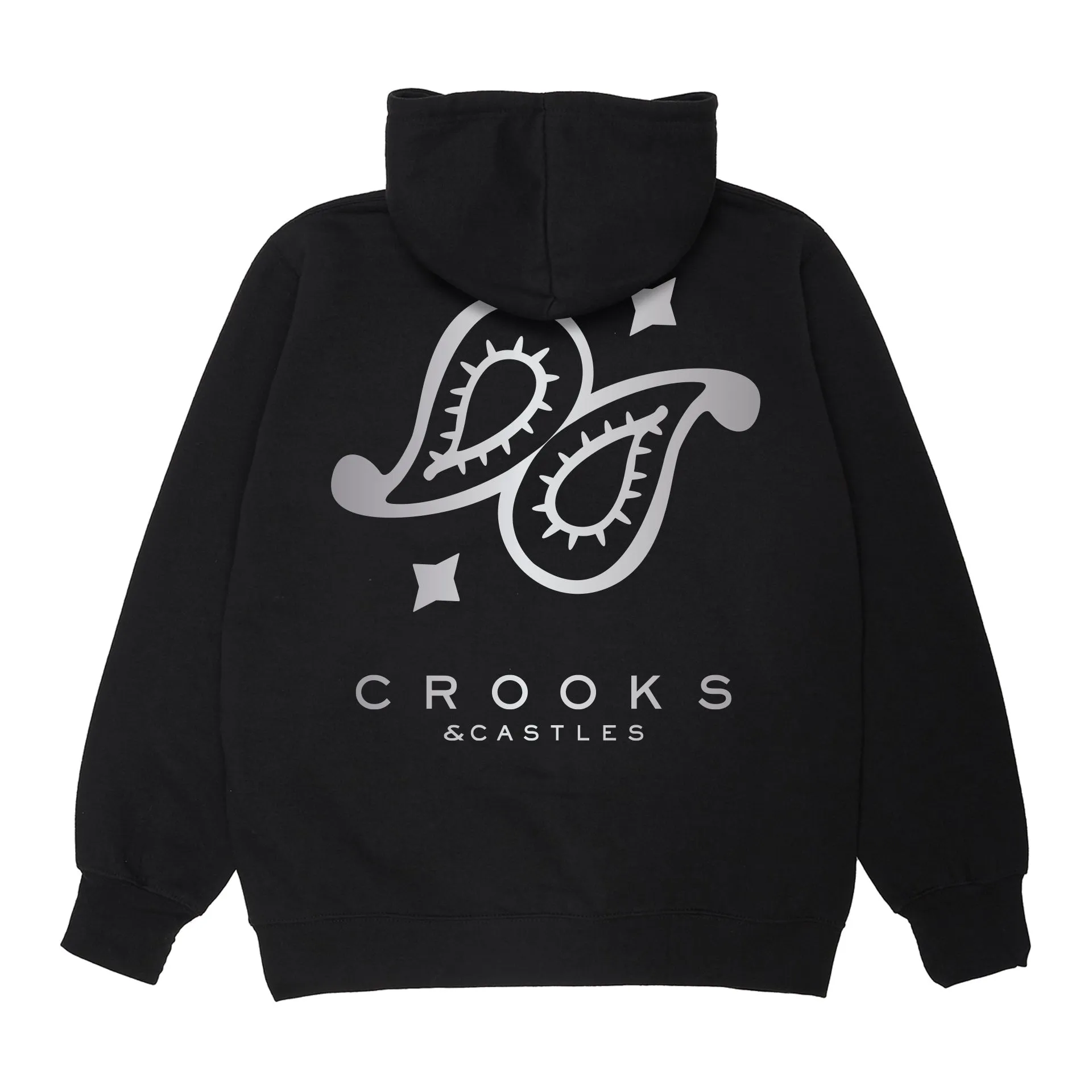 Crooks Metallic Leaf Paisley Hoodie | Parallel