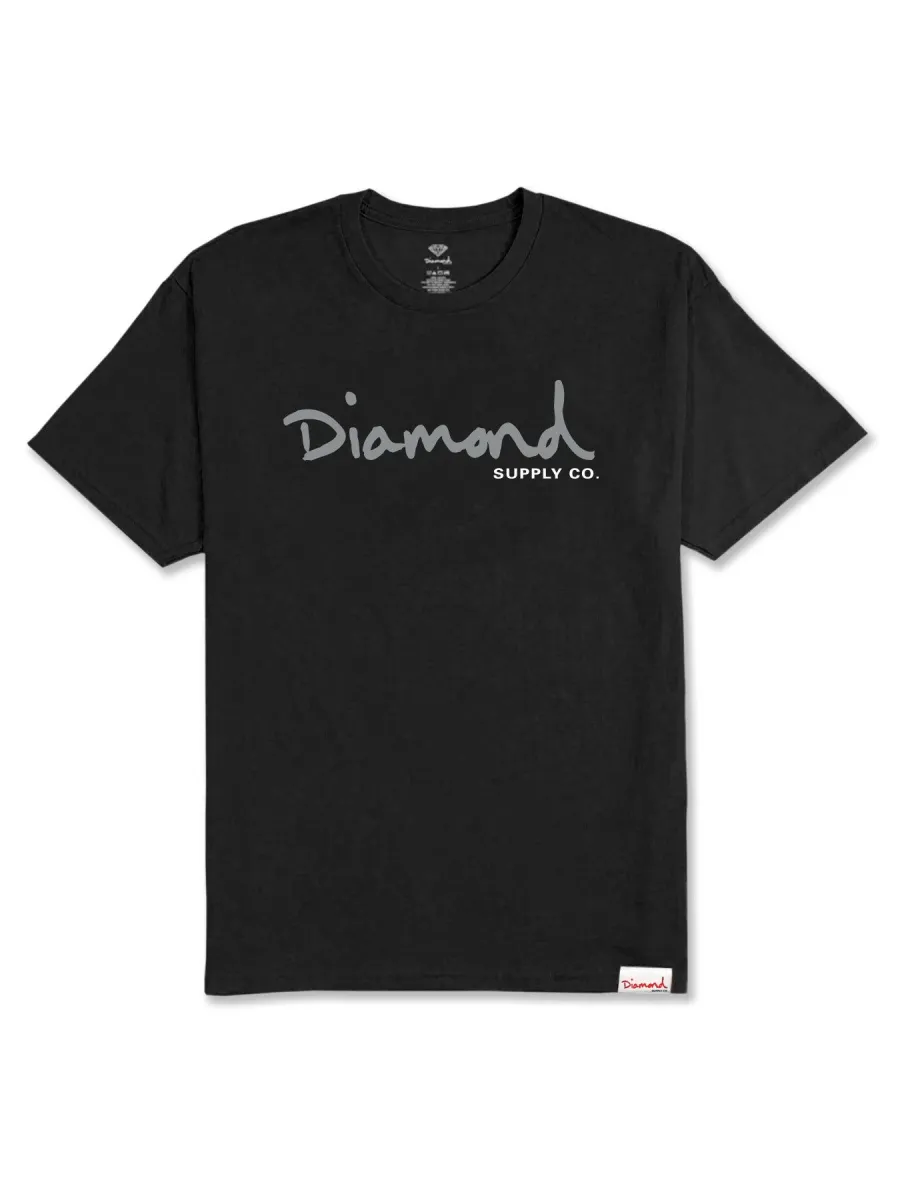 OG Script Tee - Black | Parallel