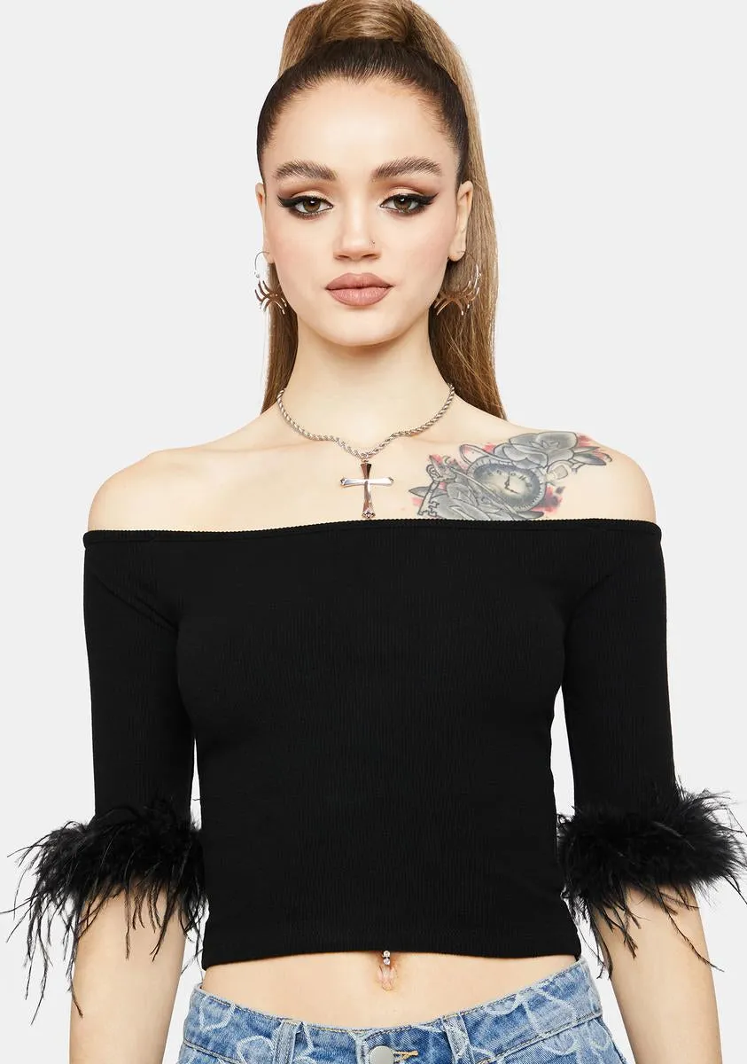 Hold My Gaze Crop Top | Parallel