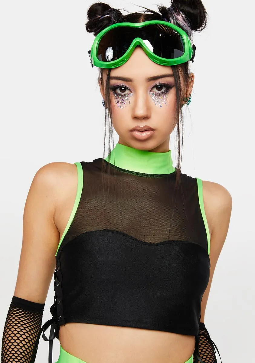 Rave Of Haze Crop Top | Parallel