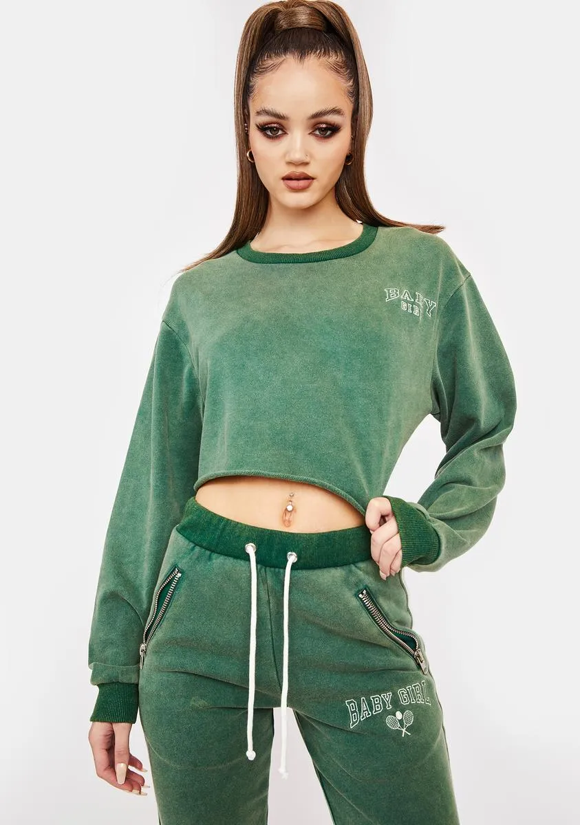 Sporty Sass Washed Joggers Set | Parallel