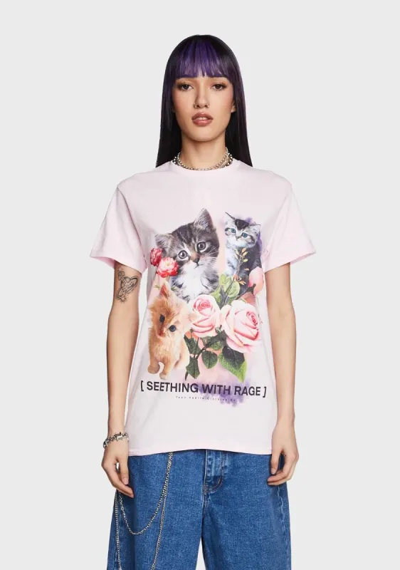 Rage Kittens Graphic Tee | Parallel