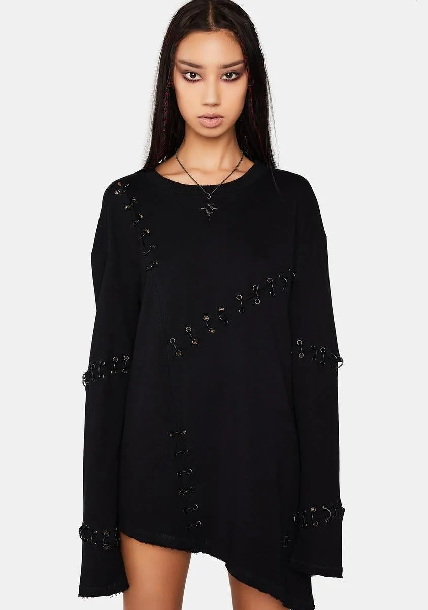 Modulation Unisex Pierced O-Ring Tee | Parallel