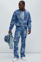 Cloud 9 Textured Bomber - Light Blue | Parallel