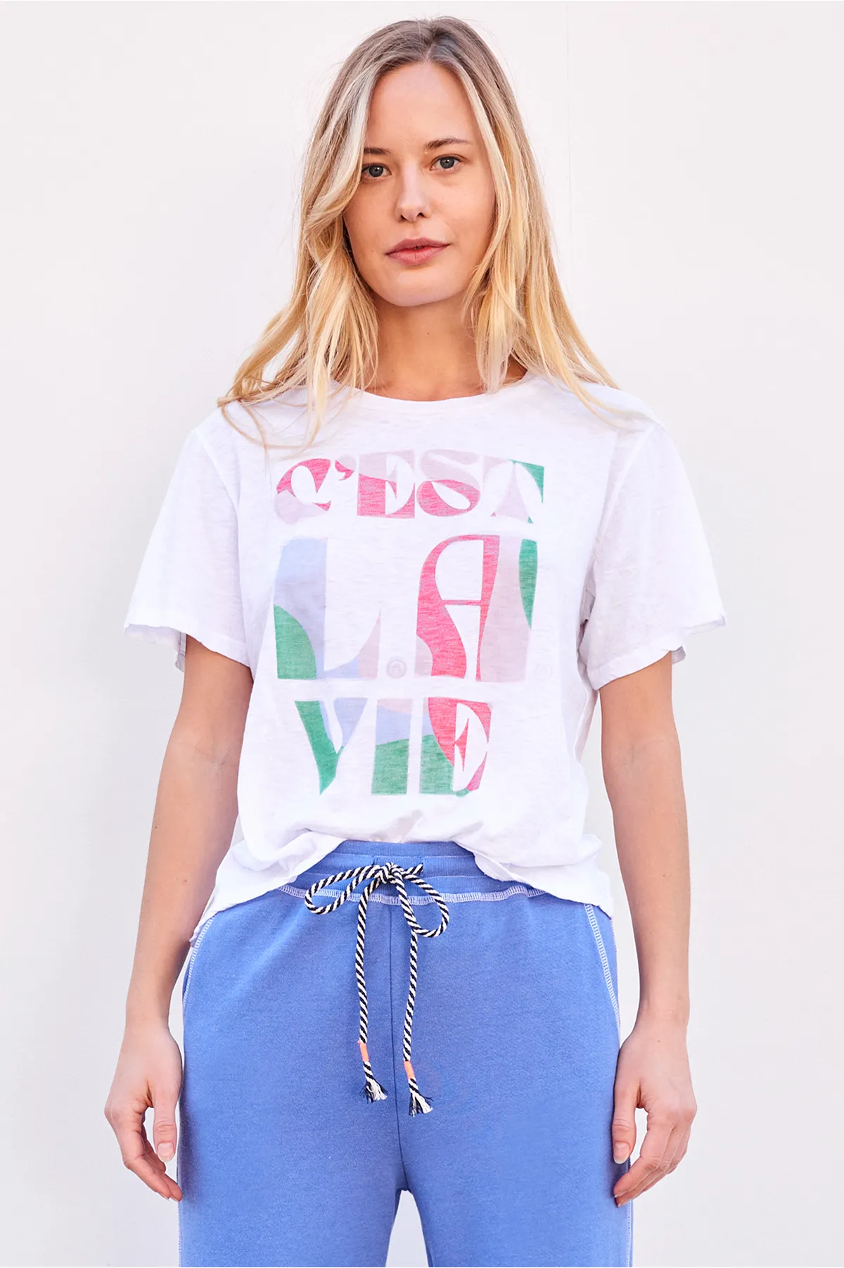 Crew Neck Tee - Cest La Vie | Parallel