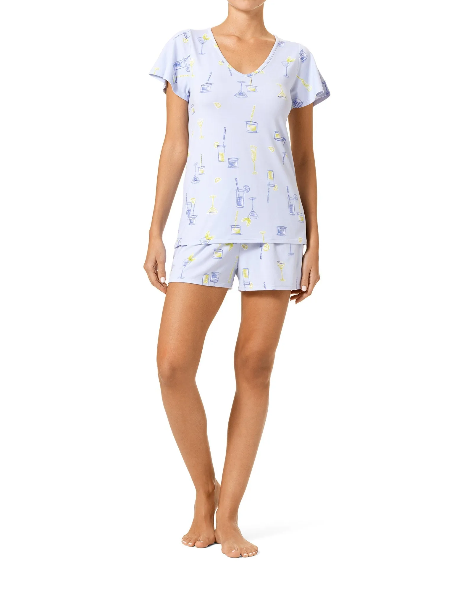 Flutter Sleeve Boxer PJ Set | Parallel