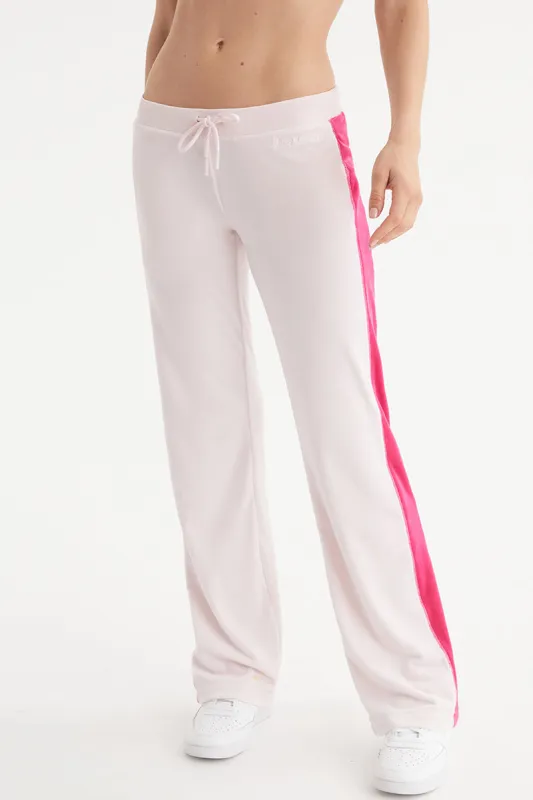 Colorblock Velour Track Pants | Parallel