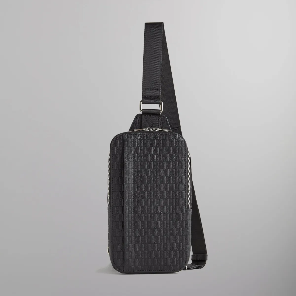 Kith Monogram Leather Stagg Crossbody - Black | Parallel
