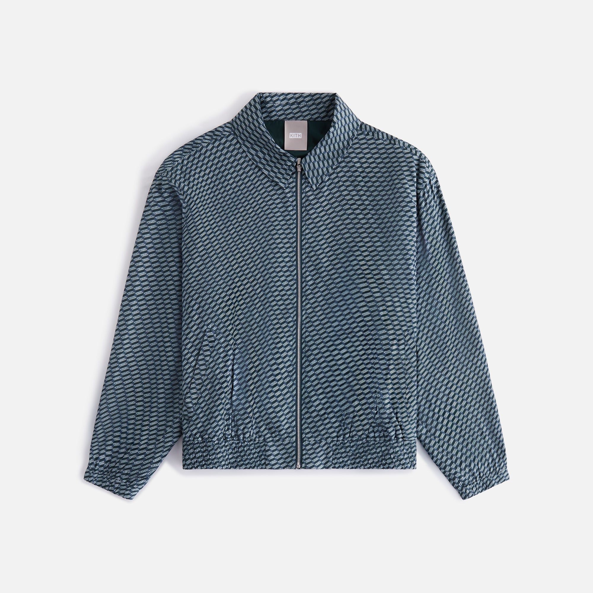 Kith Women Gesa Monogram Silk Coach Jacket - Serpentine | Parallel