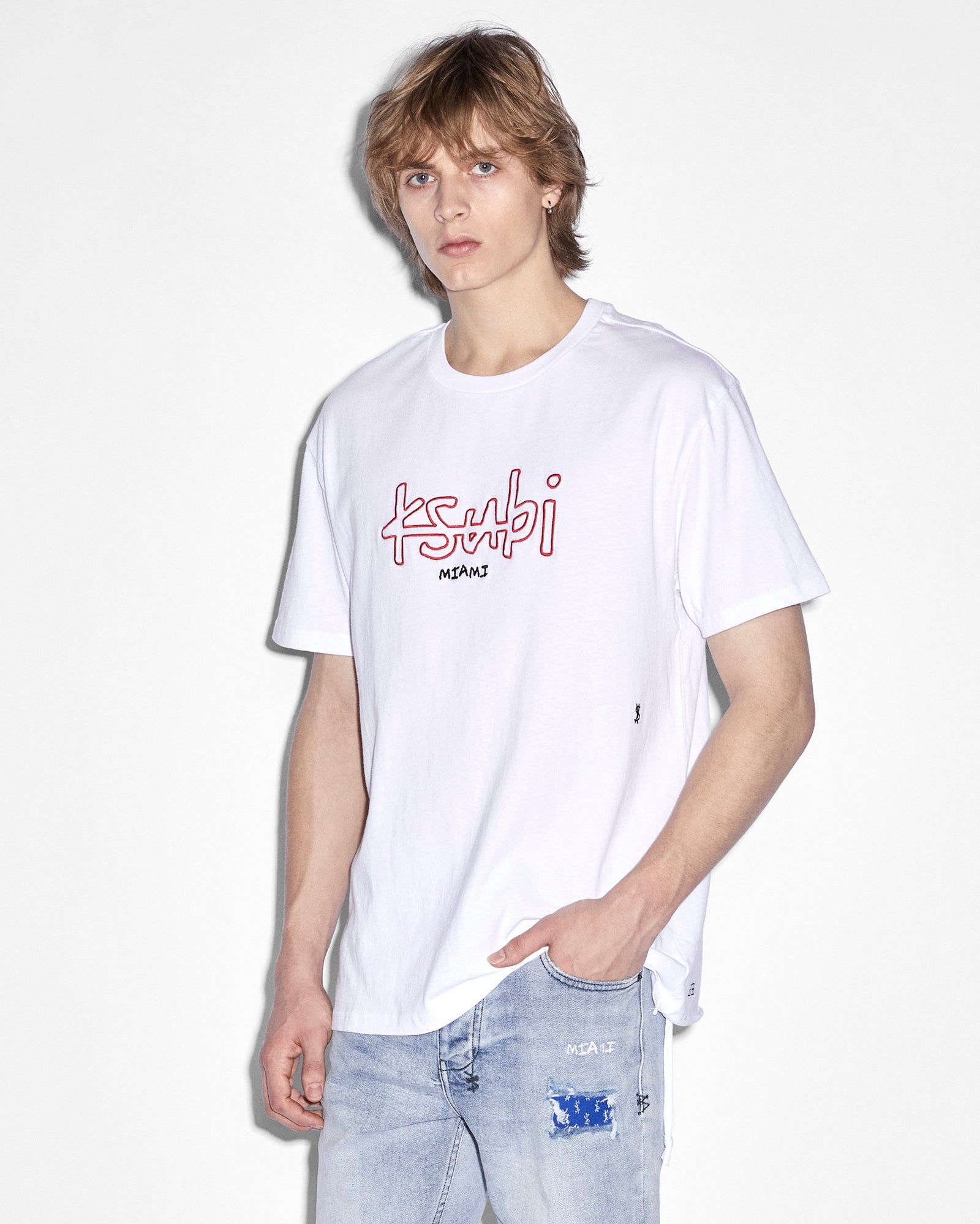 MIAMI 4X4 BIGGIE SS TEE TRU WHITE | Parallel