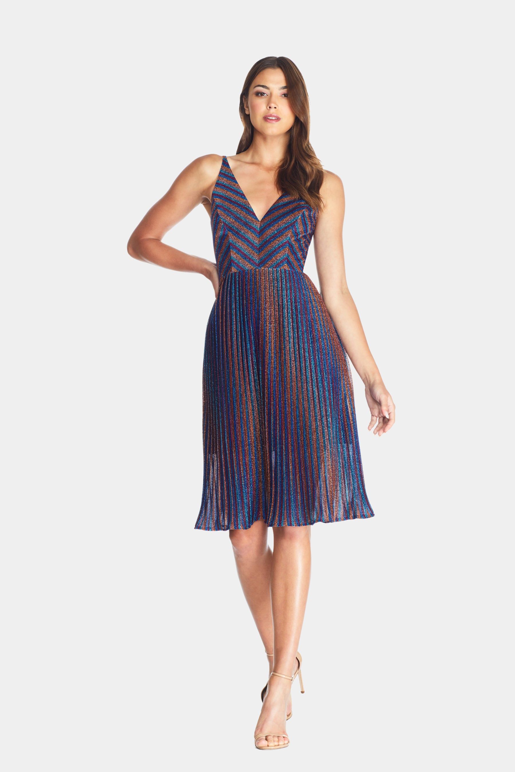 Haley Pleated Midi Dress | Parallel