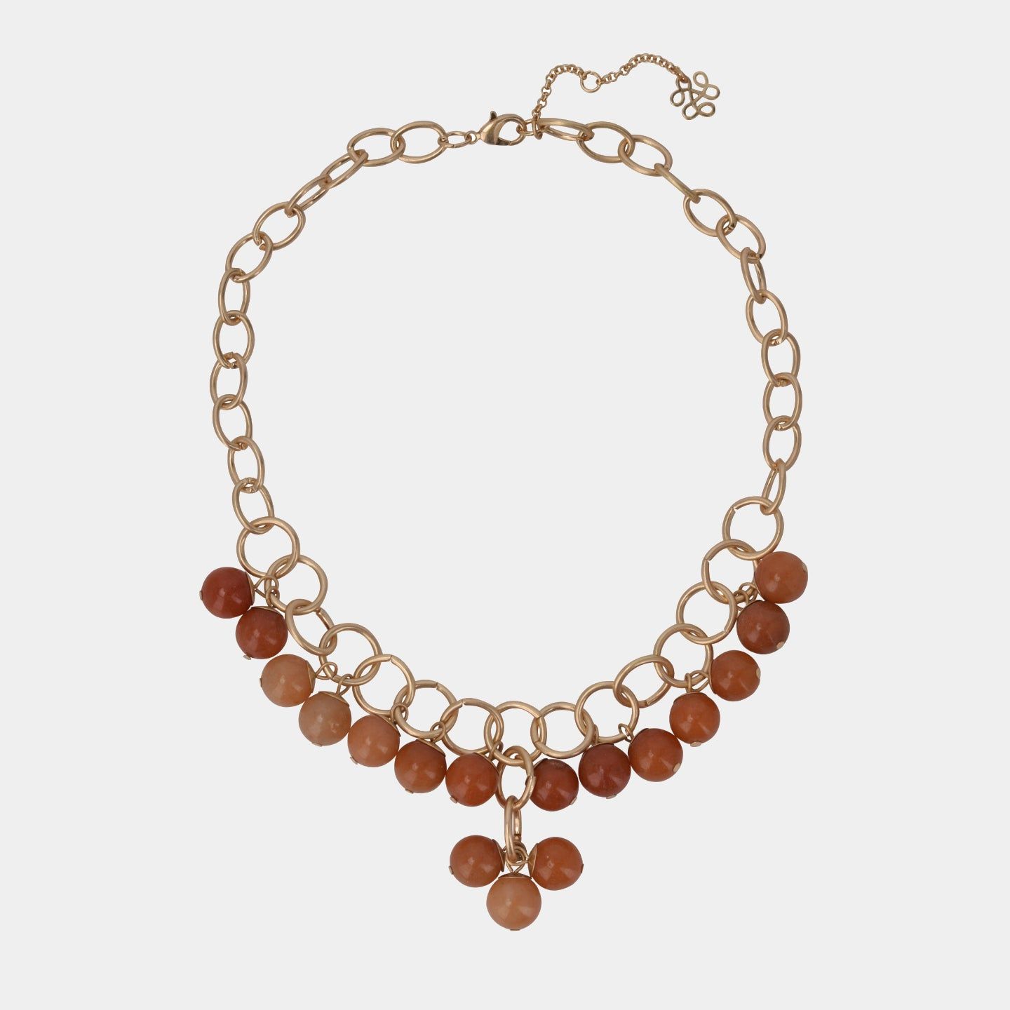 Chunky Chain Beaded Necklace | Parallel