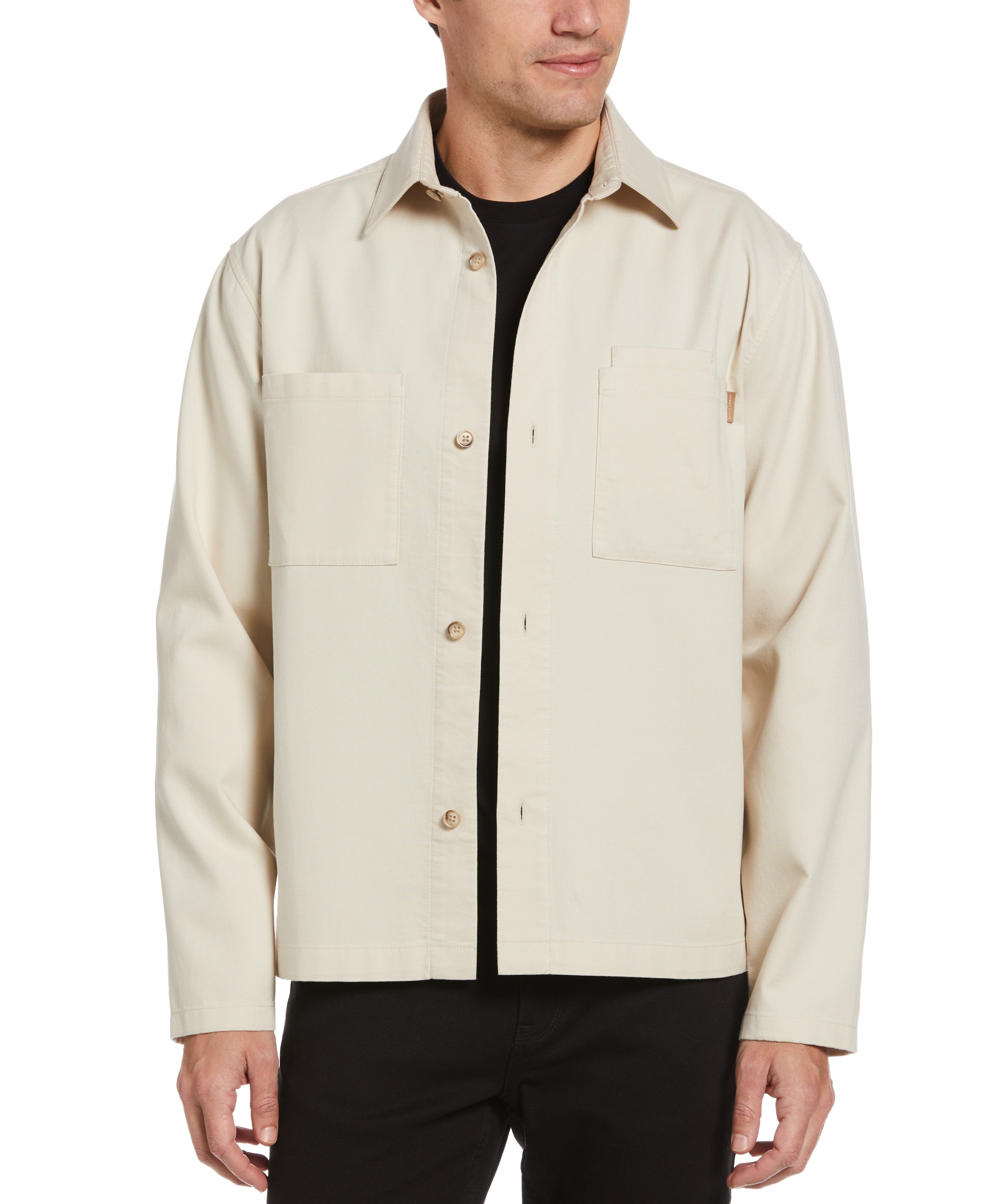 Textured Cotton Jacket | Parallel