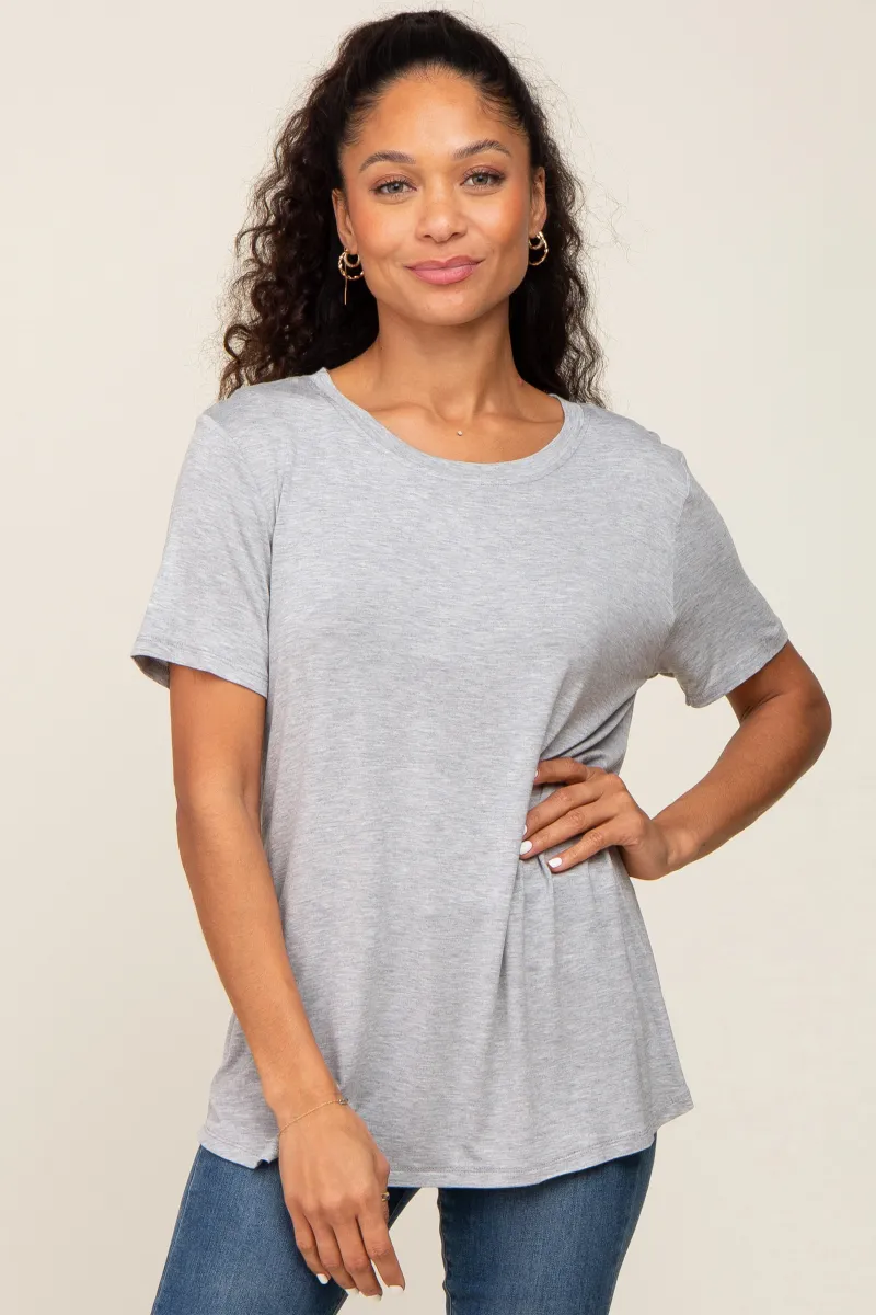 Grey Basic Tee | Parallel