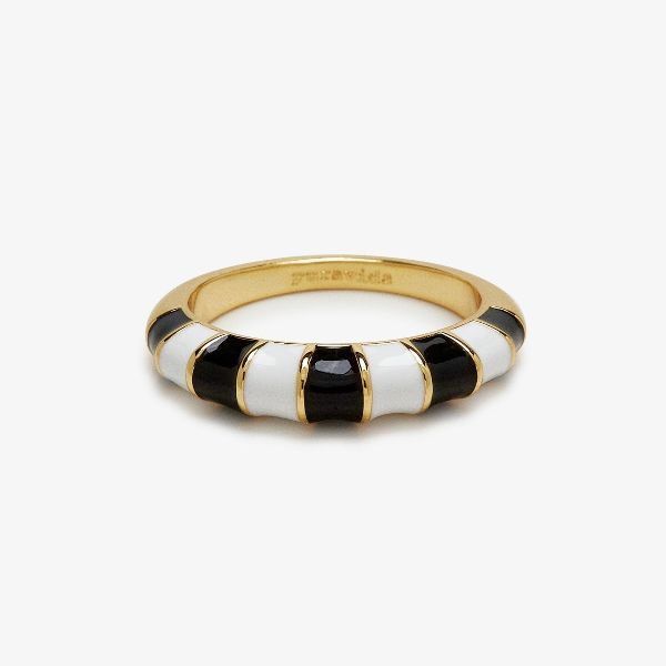 Striped Enamel Ring | Parallel