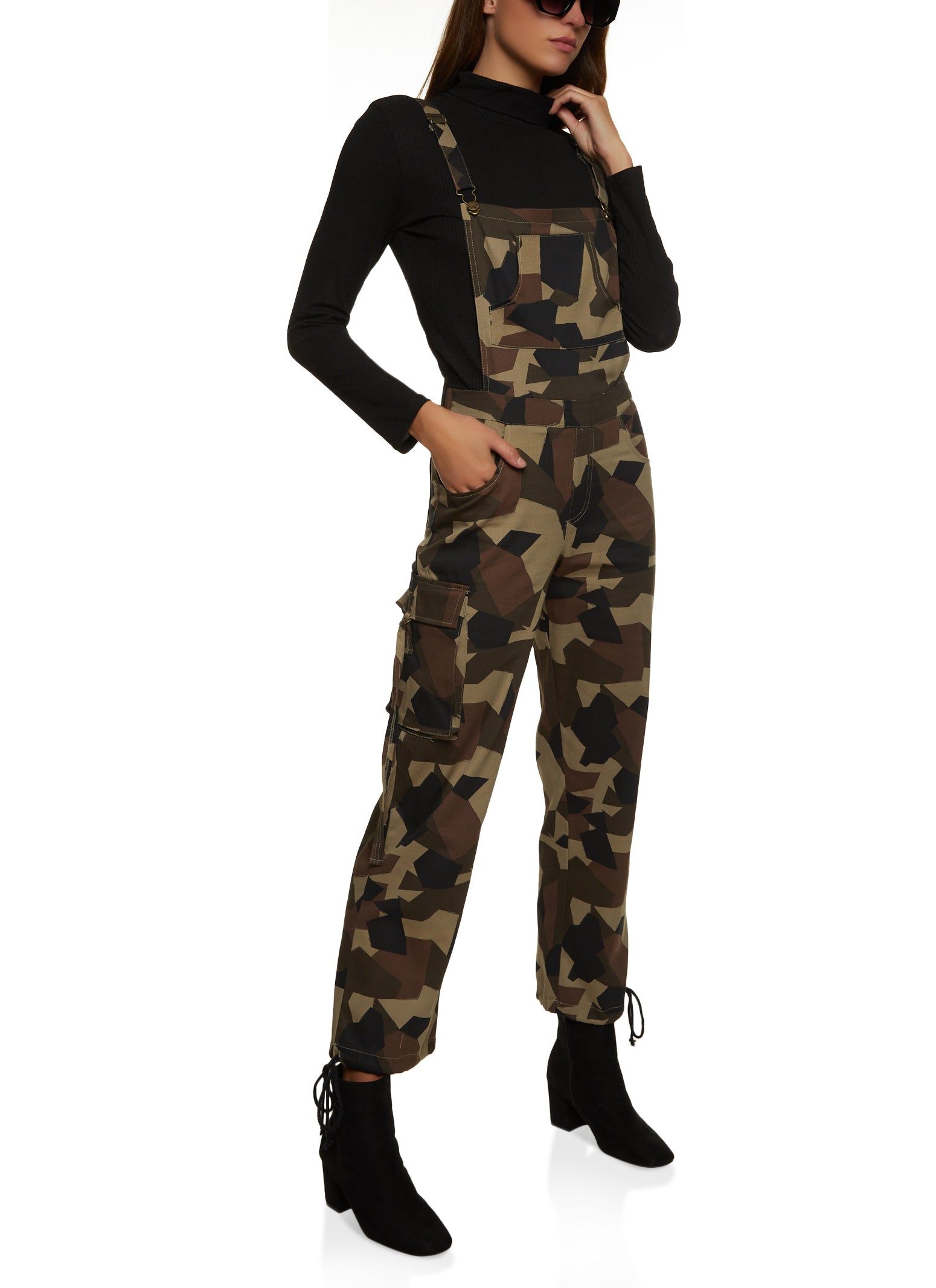 Camouflage Cargo Overalls | Parallel