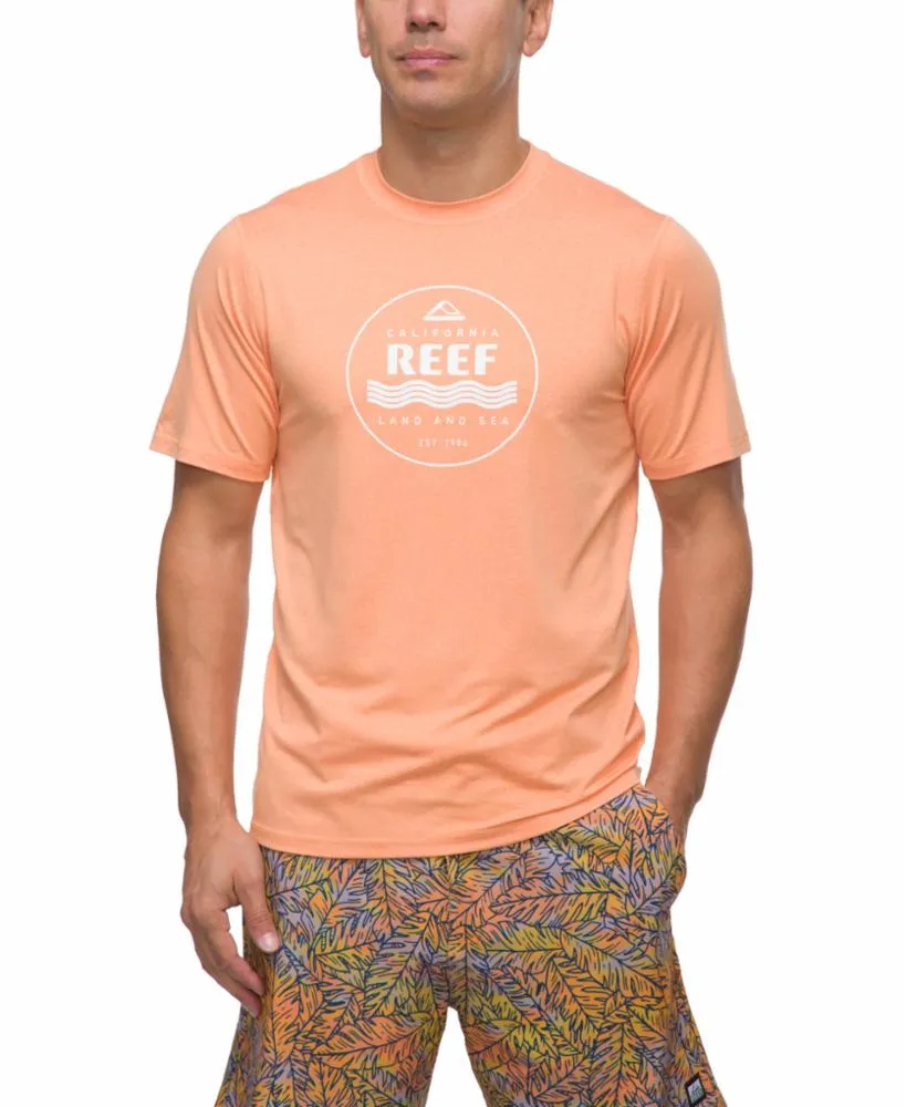 Reef Apparel Men CALICIRCLE SS SURF SHIRT TANGERINE | Parallel