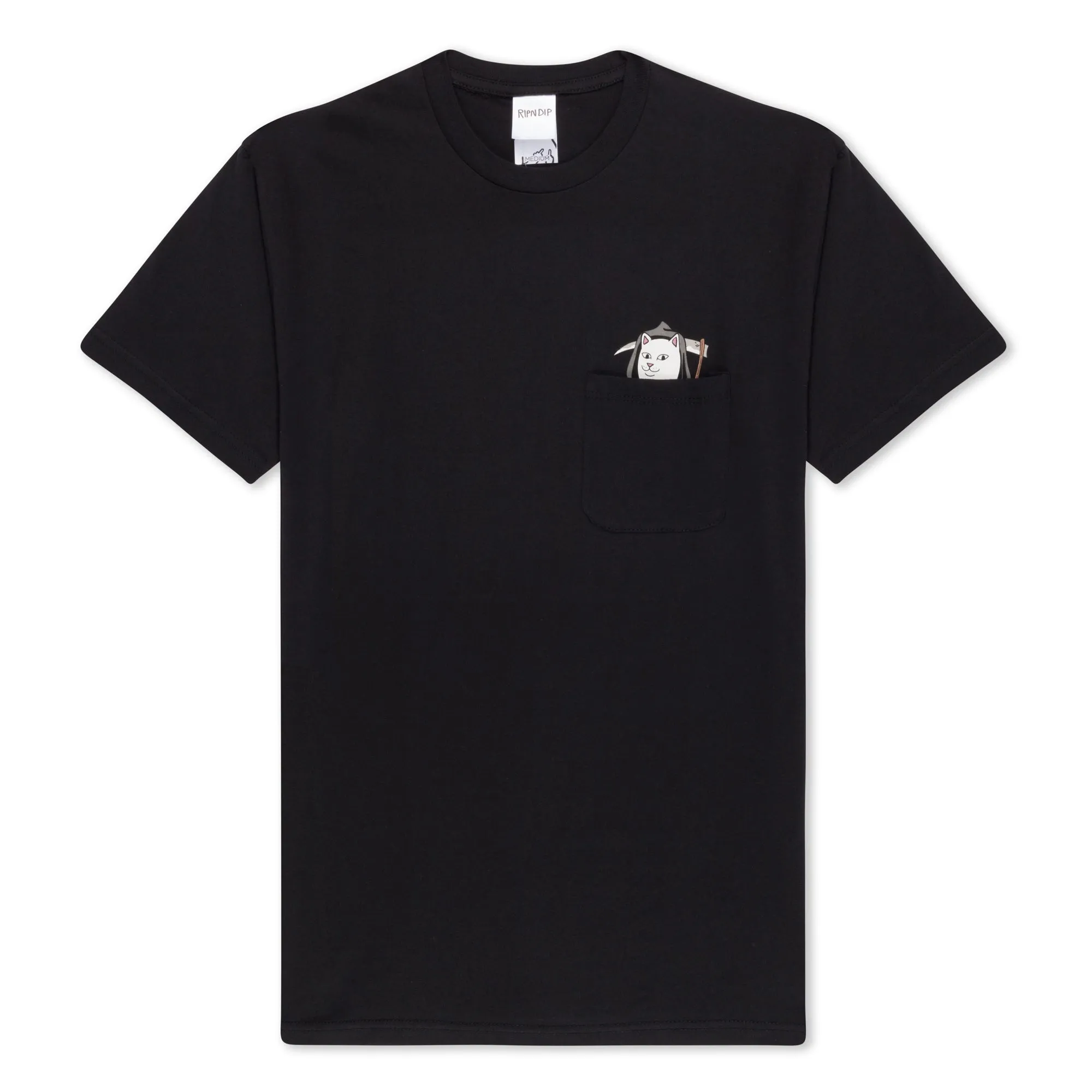 Grim Lord Nermal Pocket Tee (Black) | Parallel