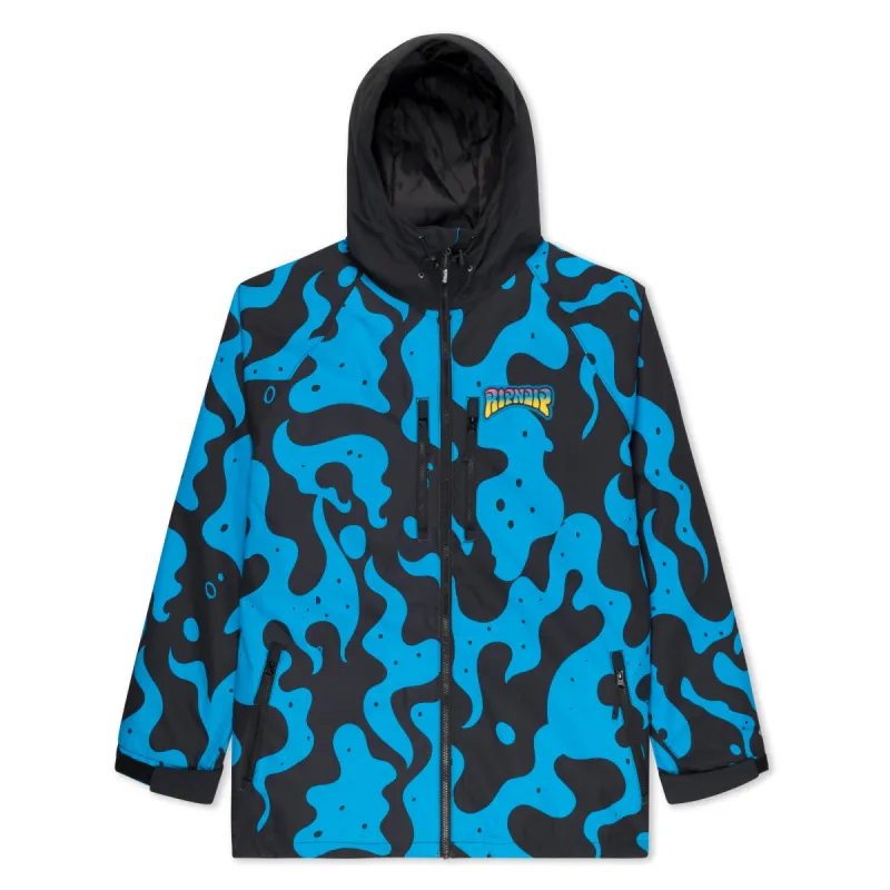 Psychedelic 2.0 Snowboard Jacket (Black / Blue) | Parallel