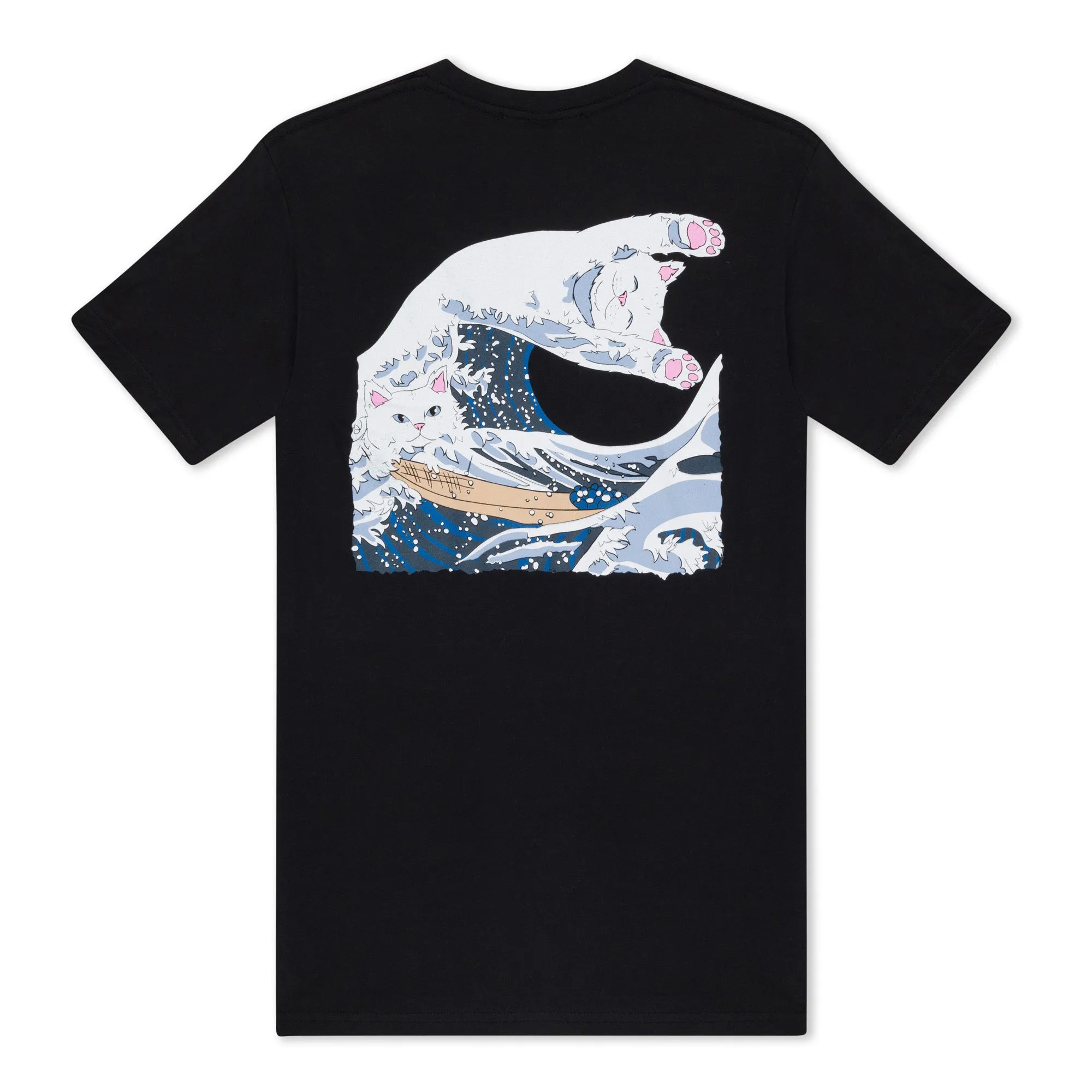 The Great Wave Of Nerm Tee (Black) | Parallel