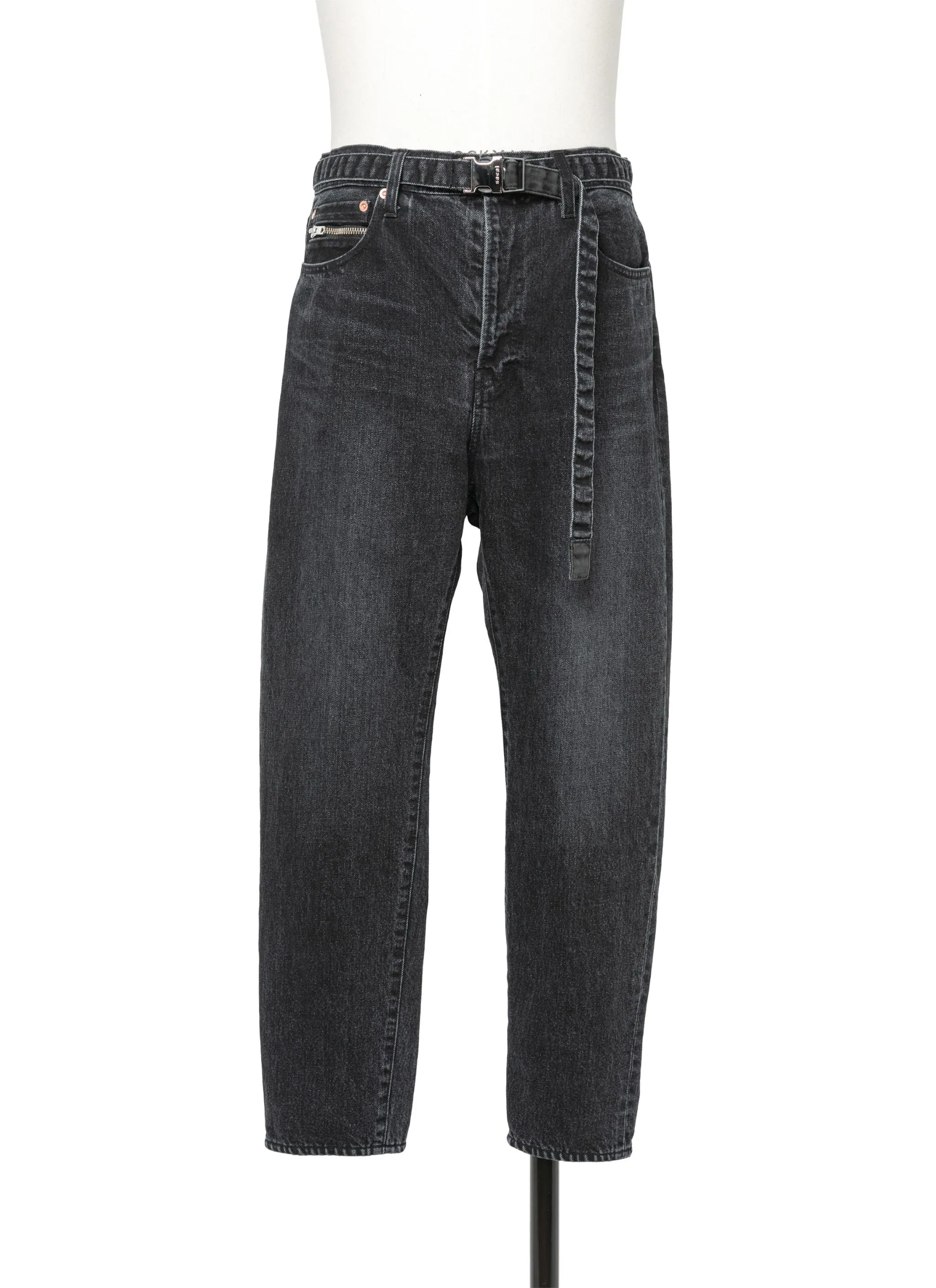 Cropped Tapered Denim Pants | Parallel