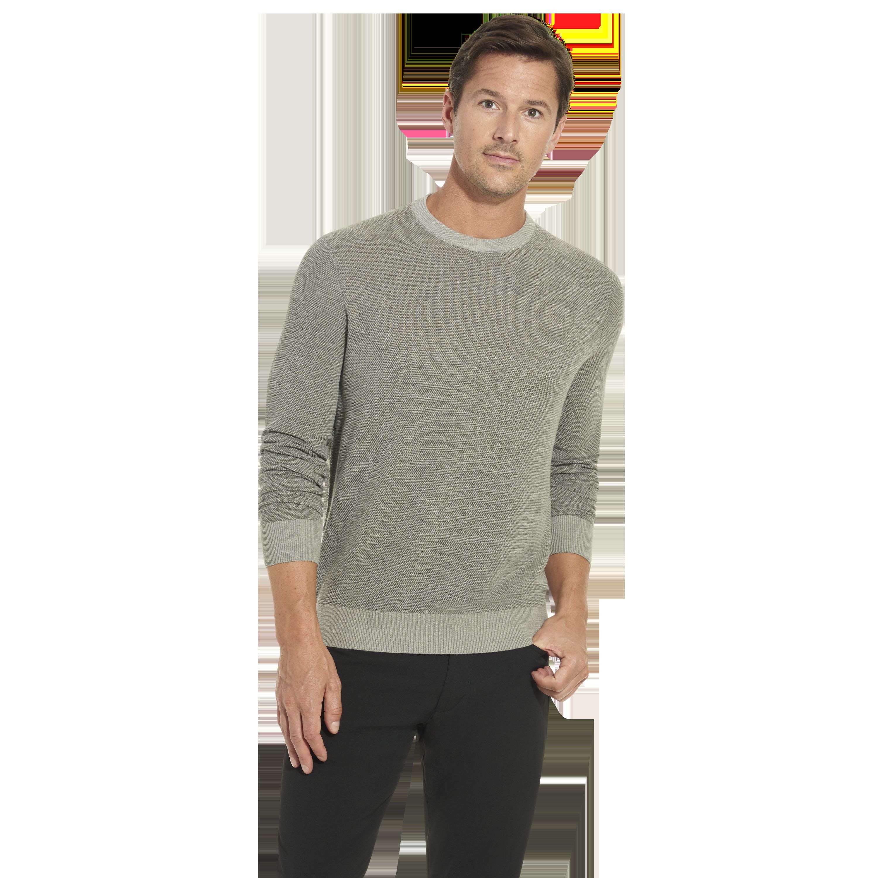 Essential 2-Color Seed Stitch Sweater Regular Fit | Parallel