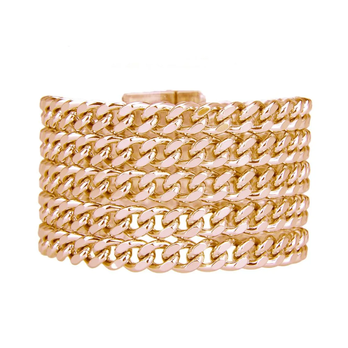 Gold Curb Chain Cuff | Parallel