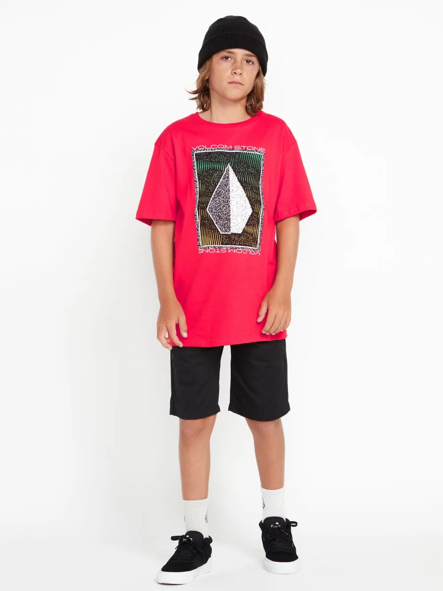 Big Boys Concourse Short Sleeve Tee - Ribbon Red | Parallel