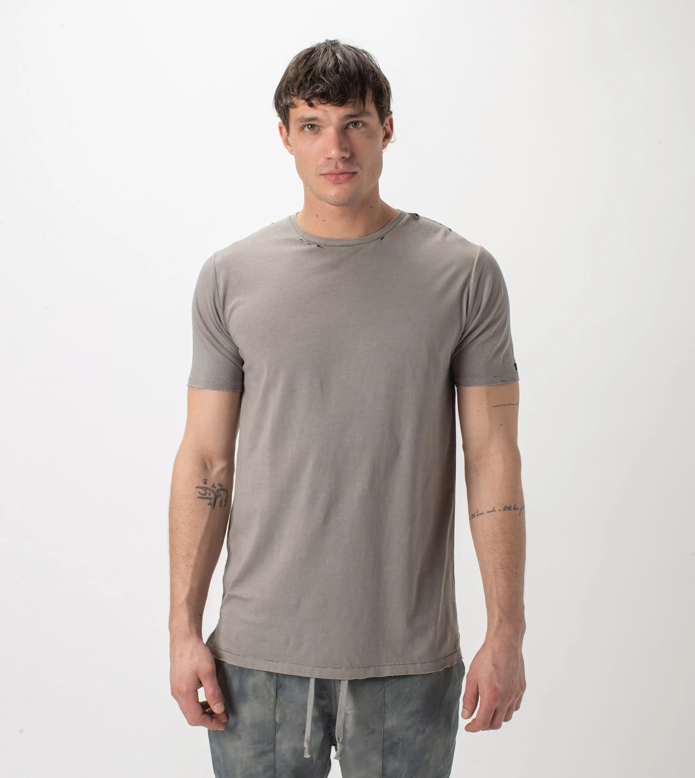 Ripped Flintlock Tee GD Ash | Parallel