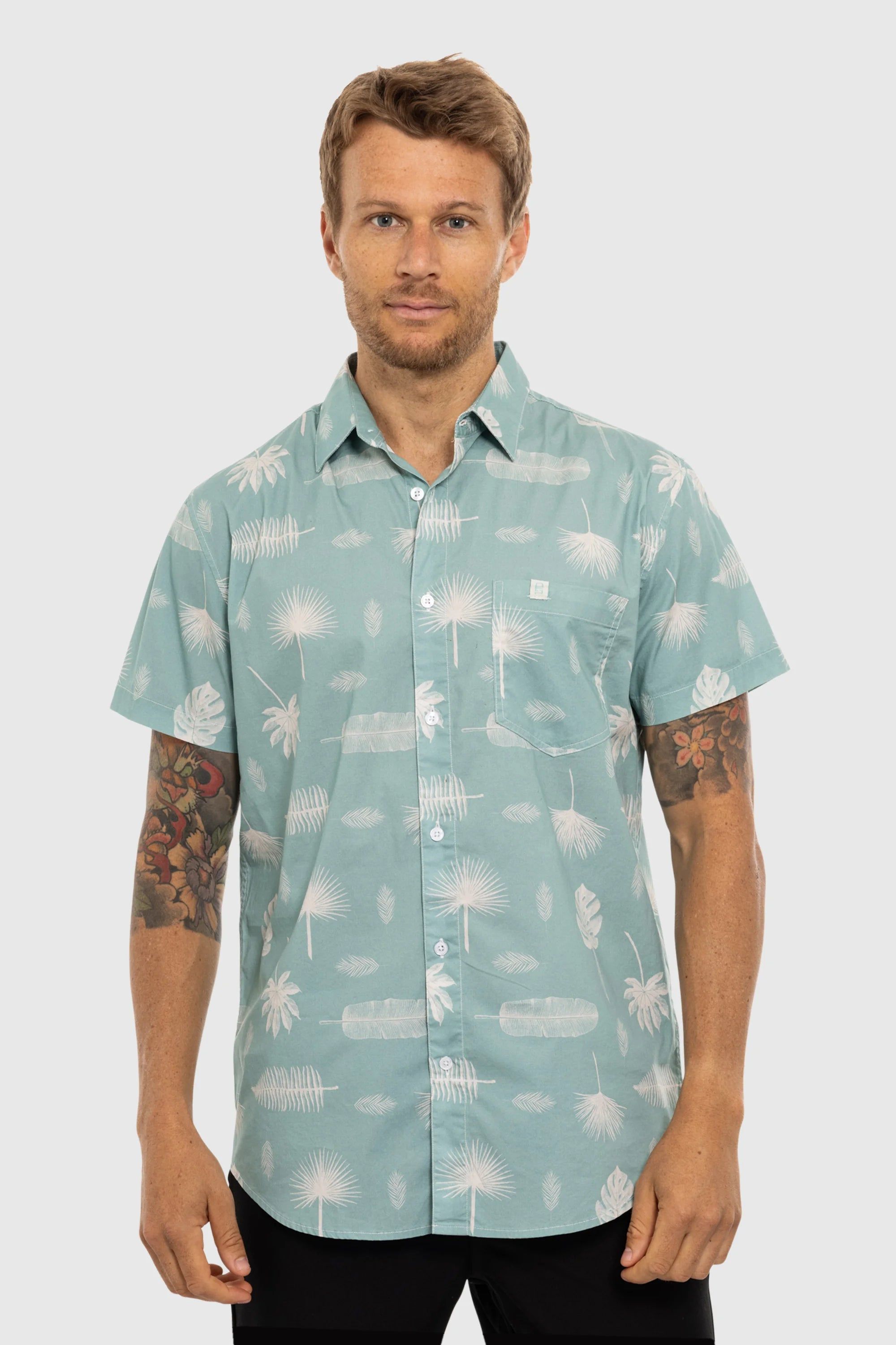 Palm Button Up | Parallel