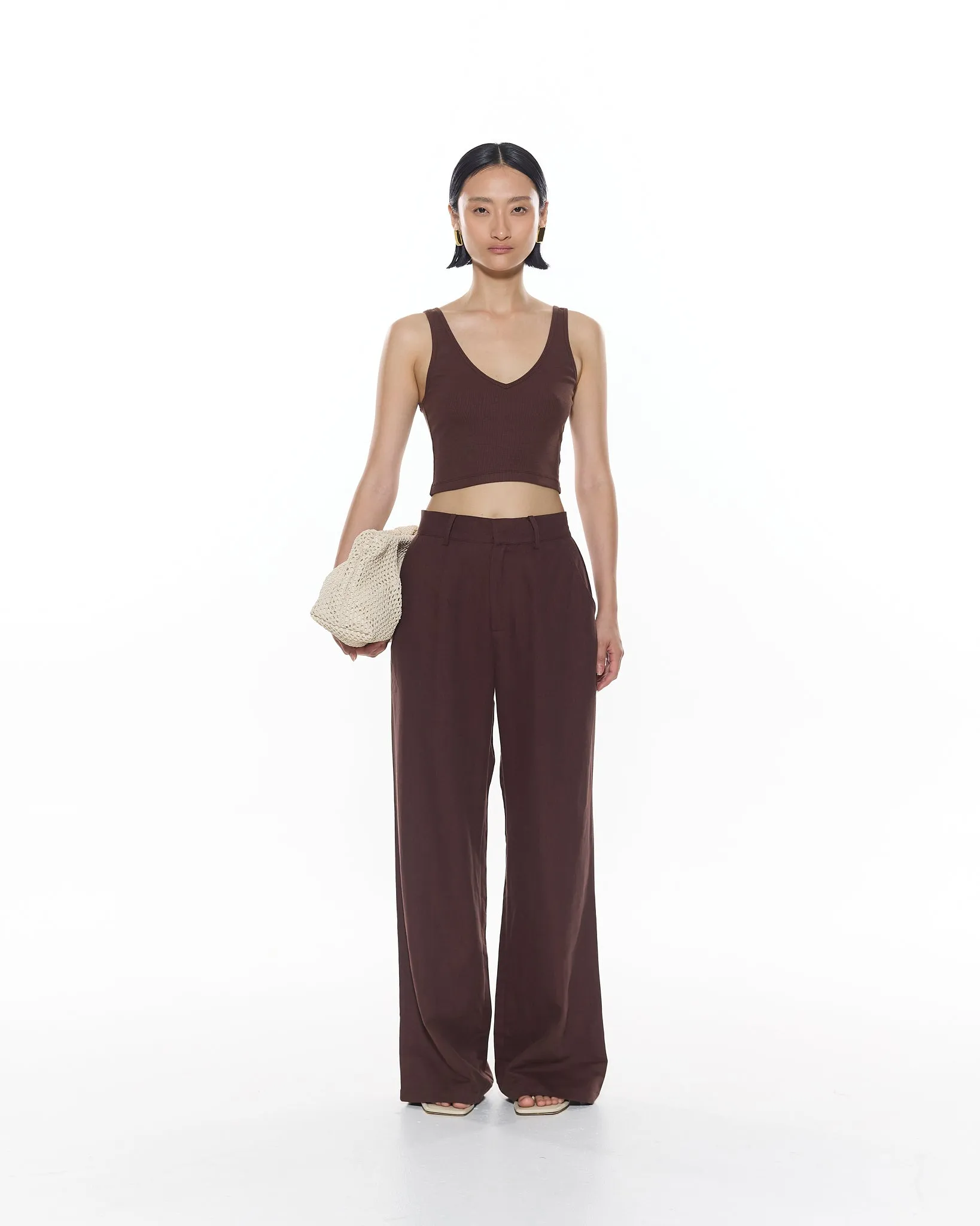 Sienna Pant | Chocolate | Parallel