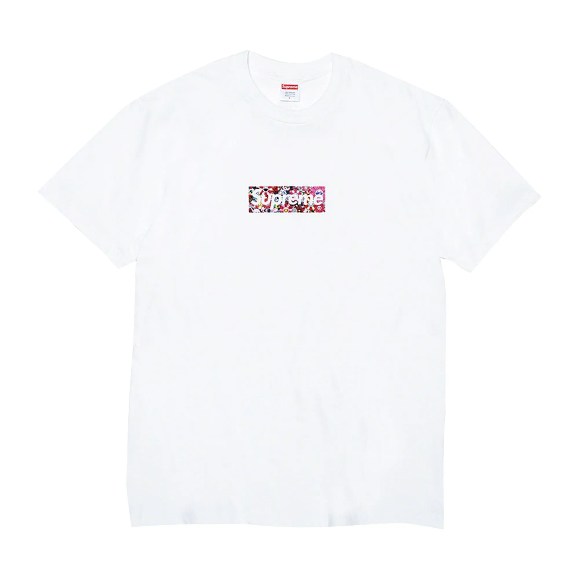 Supreme Takashi Murakami Relief Box Logo Tee White | Parallel