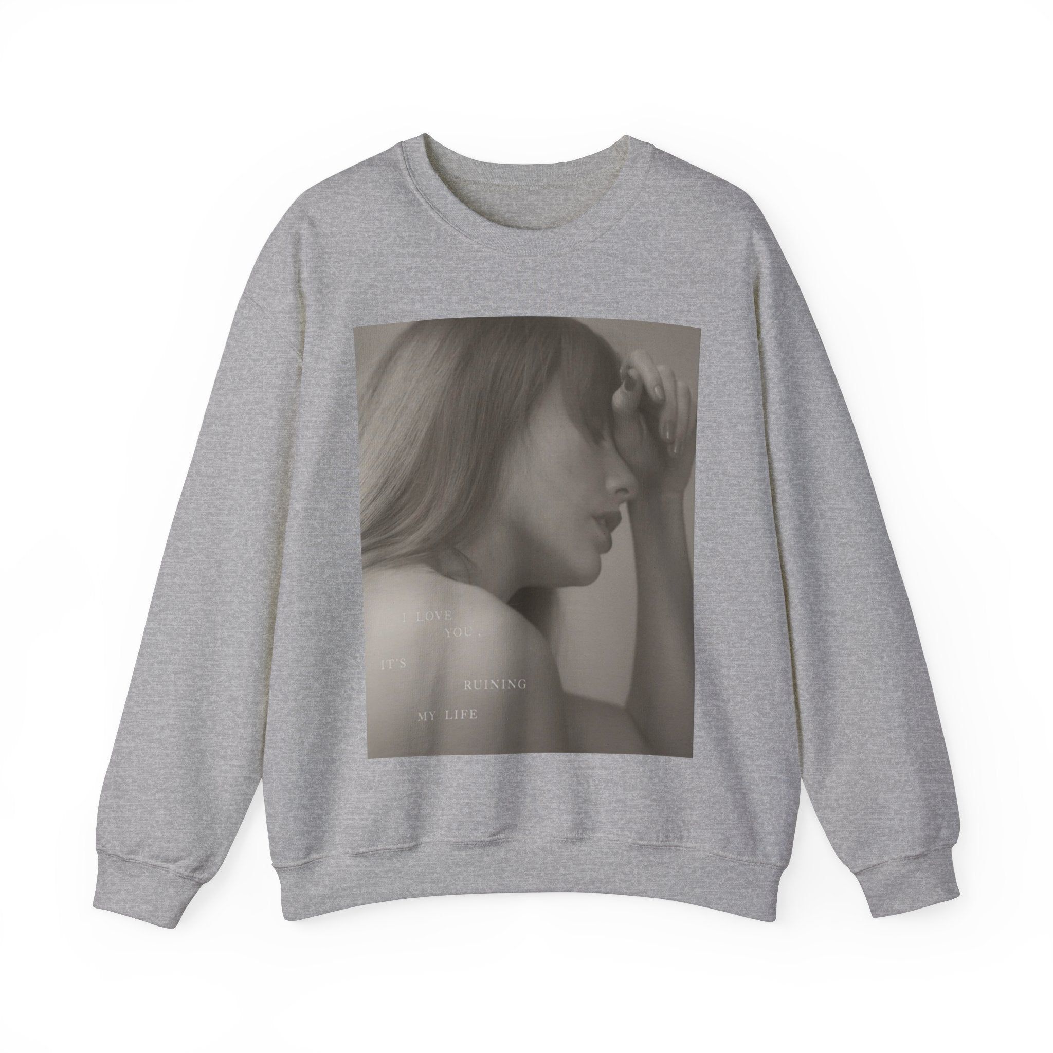TTPD Album Cover Crewneck Sweatshirt | Parallel
