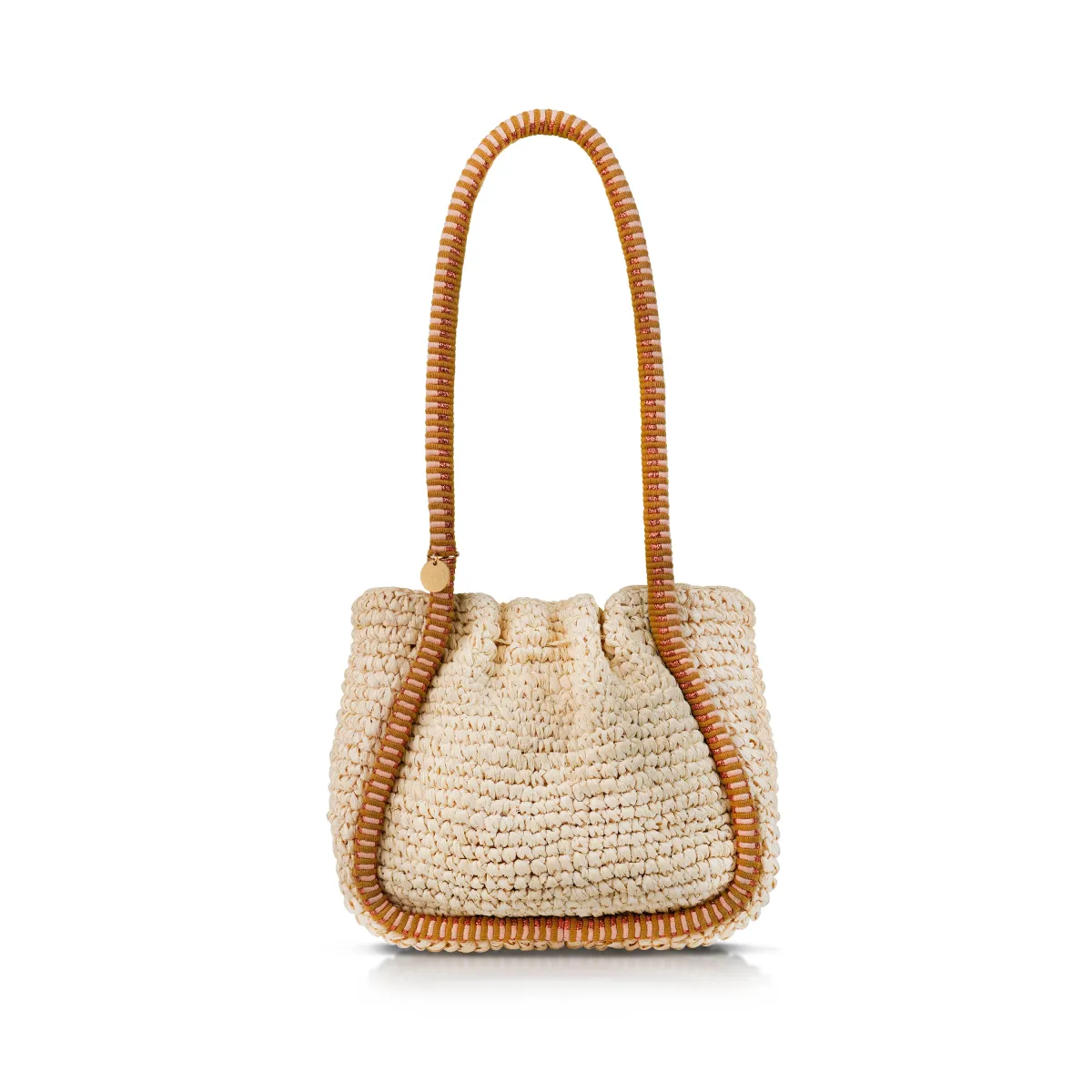 Negara Mini Raffia Gathered Tote | Parallel