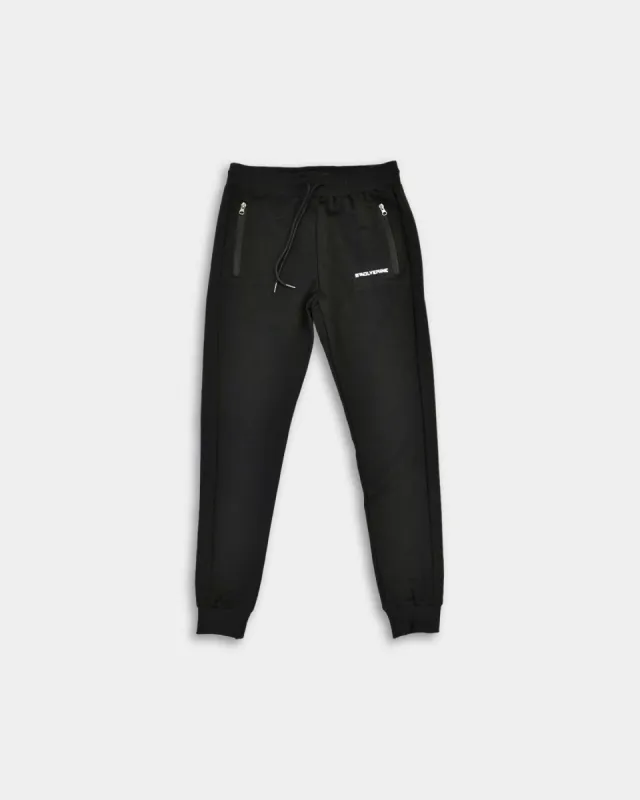 Swolverine Performance Compression Jogger Black | Parallel