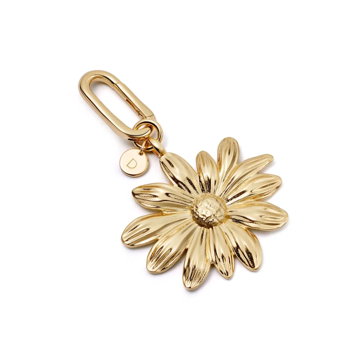 Daisy Key Chain 18ct Gold Plate | Parallel