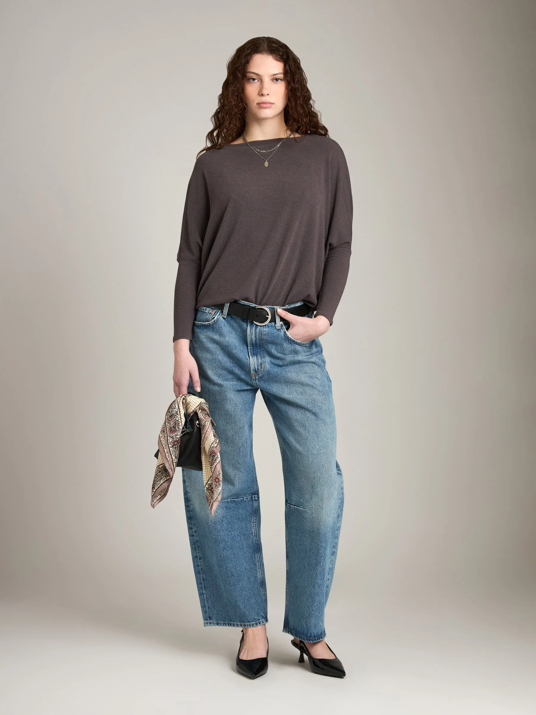 Off Shoulder Dolman Tunic | Parallel