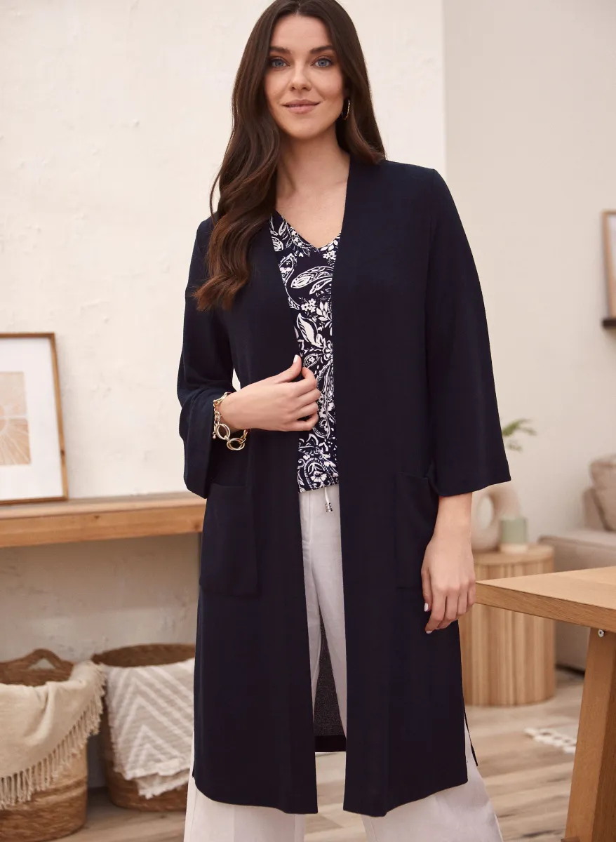 Open Front Cardigan | Parallel